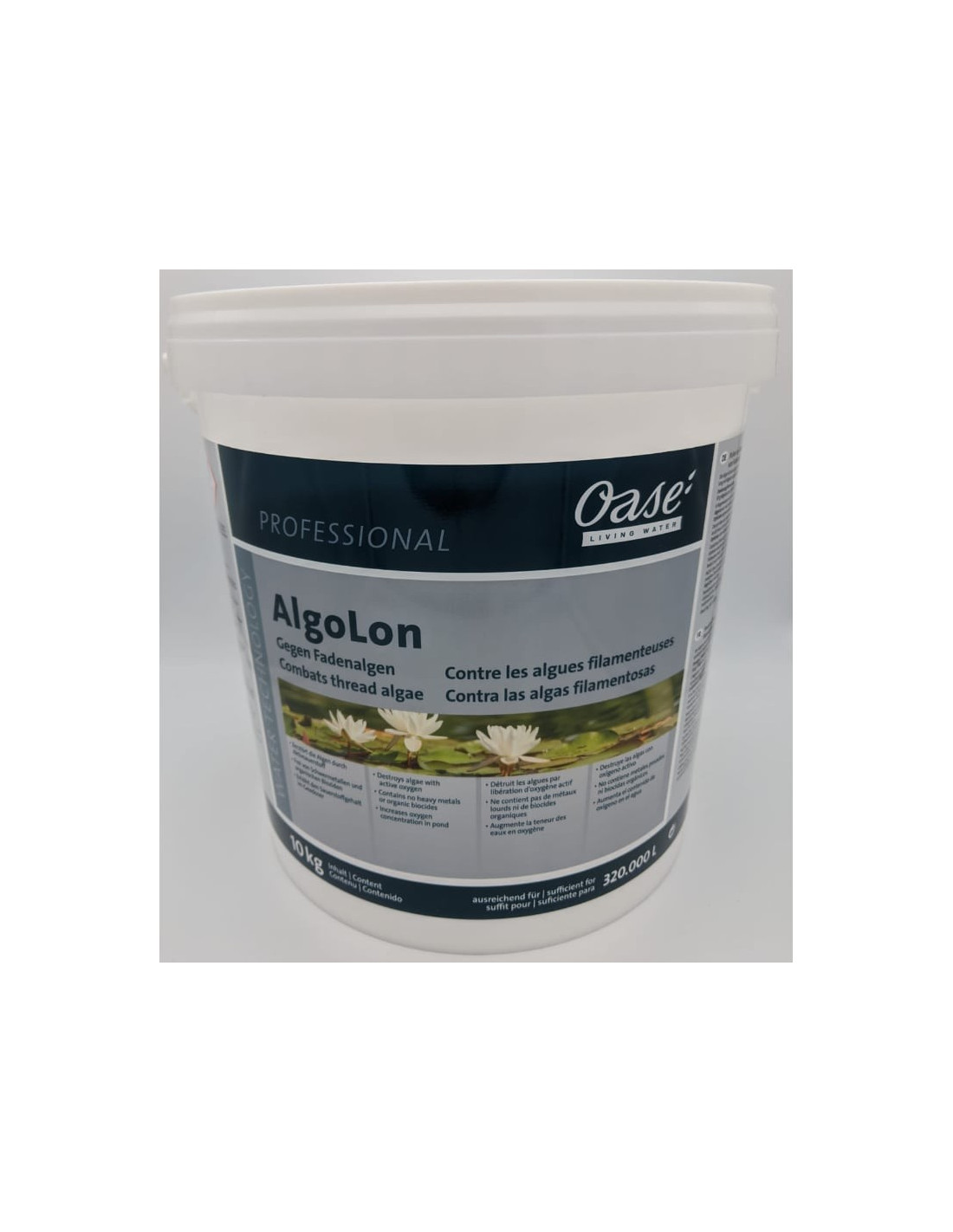 Tratamientos para el cuidado del agua del estanque