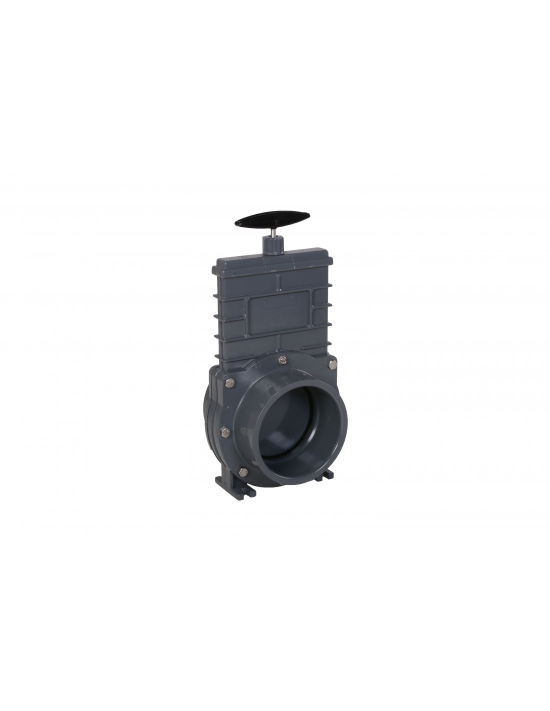 Válvula guillotina Valterra 110mm con paleta de plástico